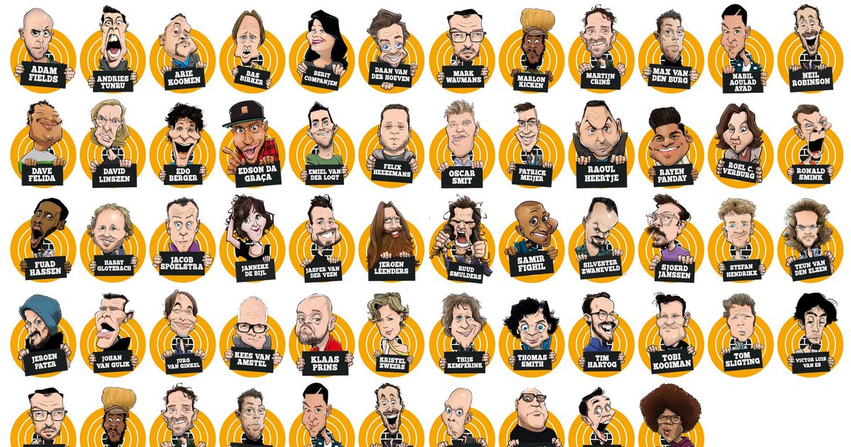 De Comedy Club — Tim Kroezen, Ruud Smulders, Gerrie Smits en Nabil ...